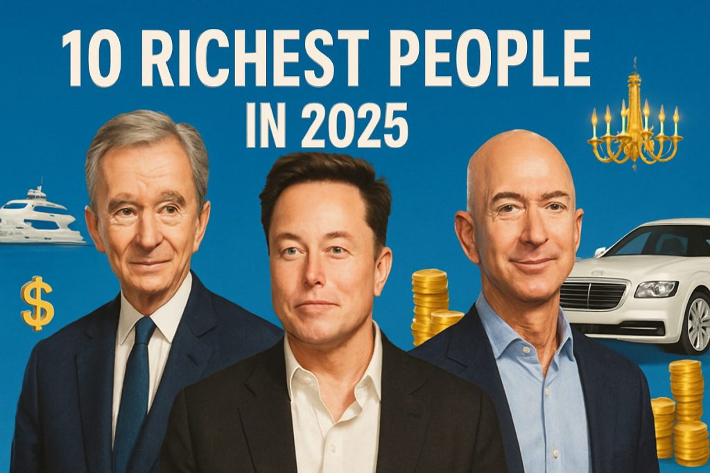 The 10 Richest People in 2025 - NetValuator