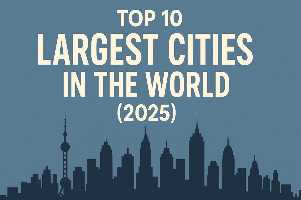 🌍 Top 10 Largest Cities in the World (2025) - NetValuator