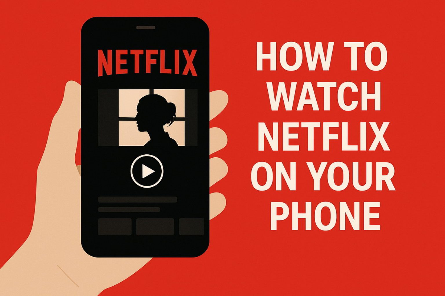 How to Watch Netflix on Your Mobile Phone - NetValuator