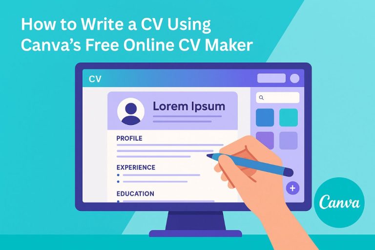 How to Write a CV Using Canva’s Free Online CV Maker - NetValuator
