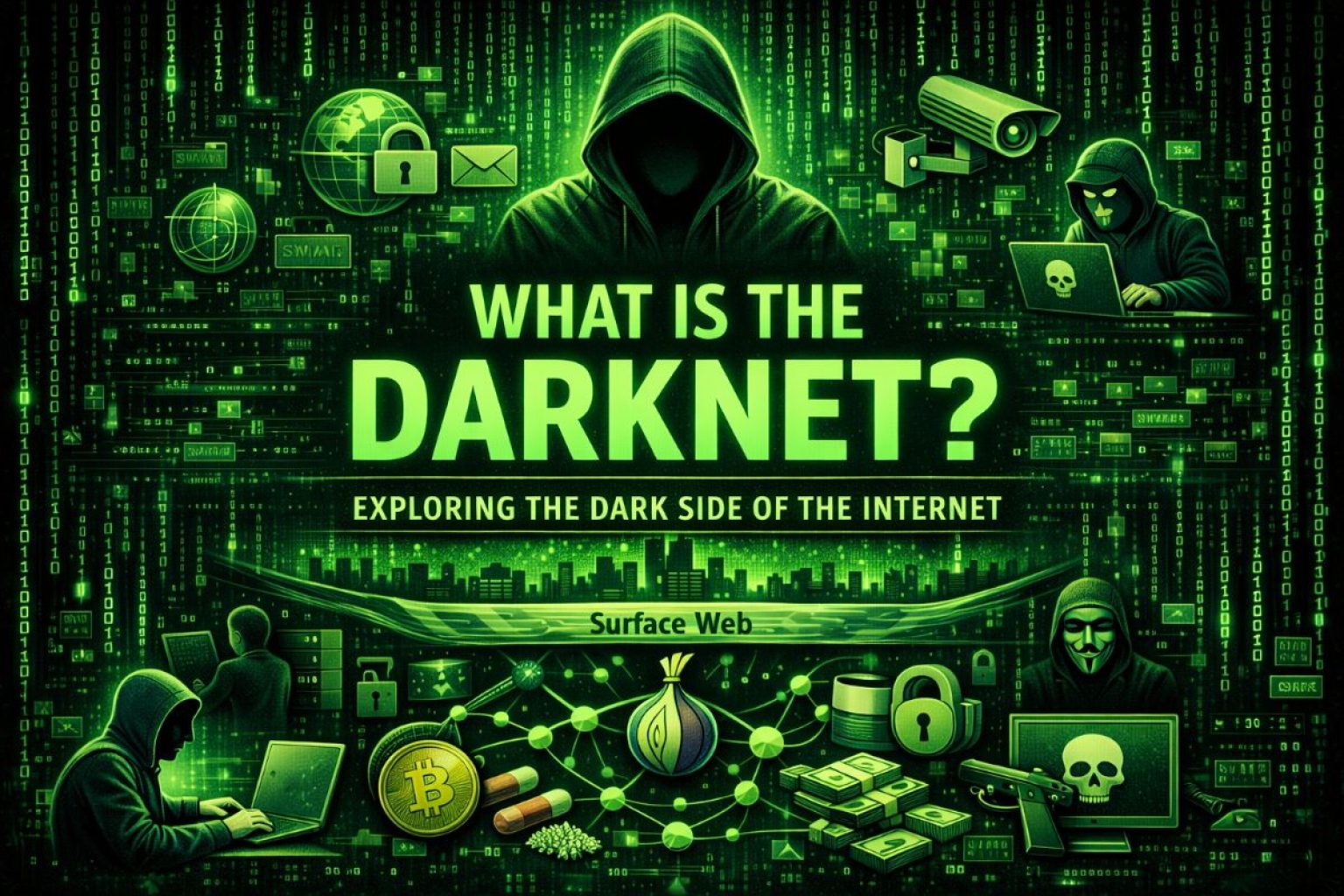 Che cos’è il Darknet? Esplorare il lato oscuro di Internet ...