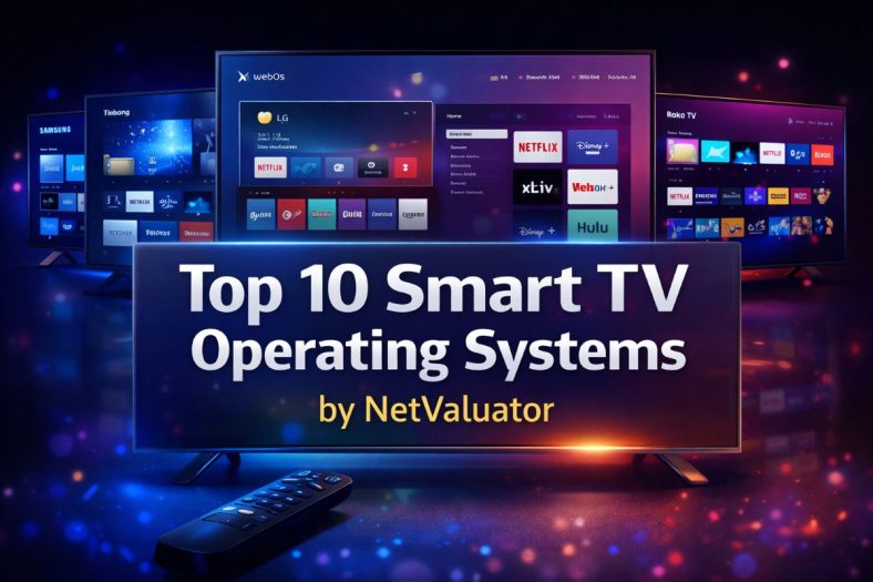 Die 10 besten Smart-TV-Betriebssysteme im Jahr 2026 - NetValuator (Deutsch)
