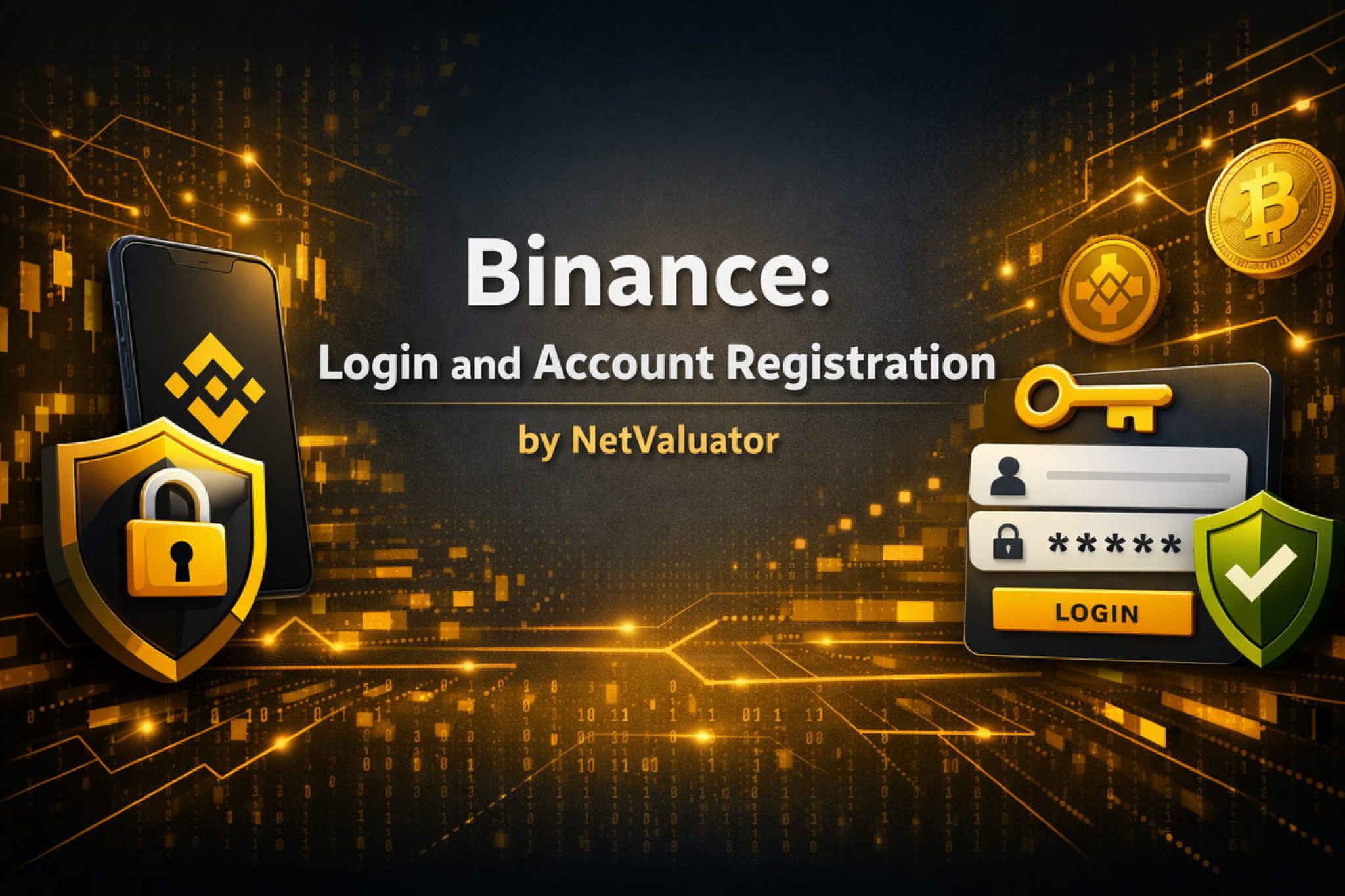 Binance: Login and Account Registration - NetValuator