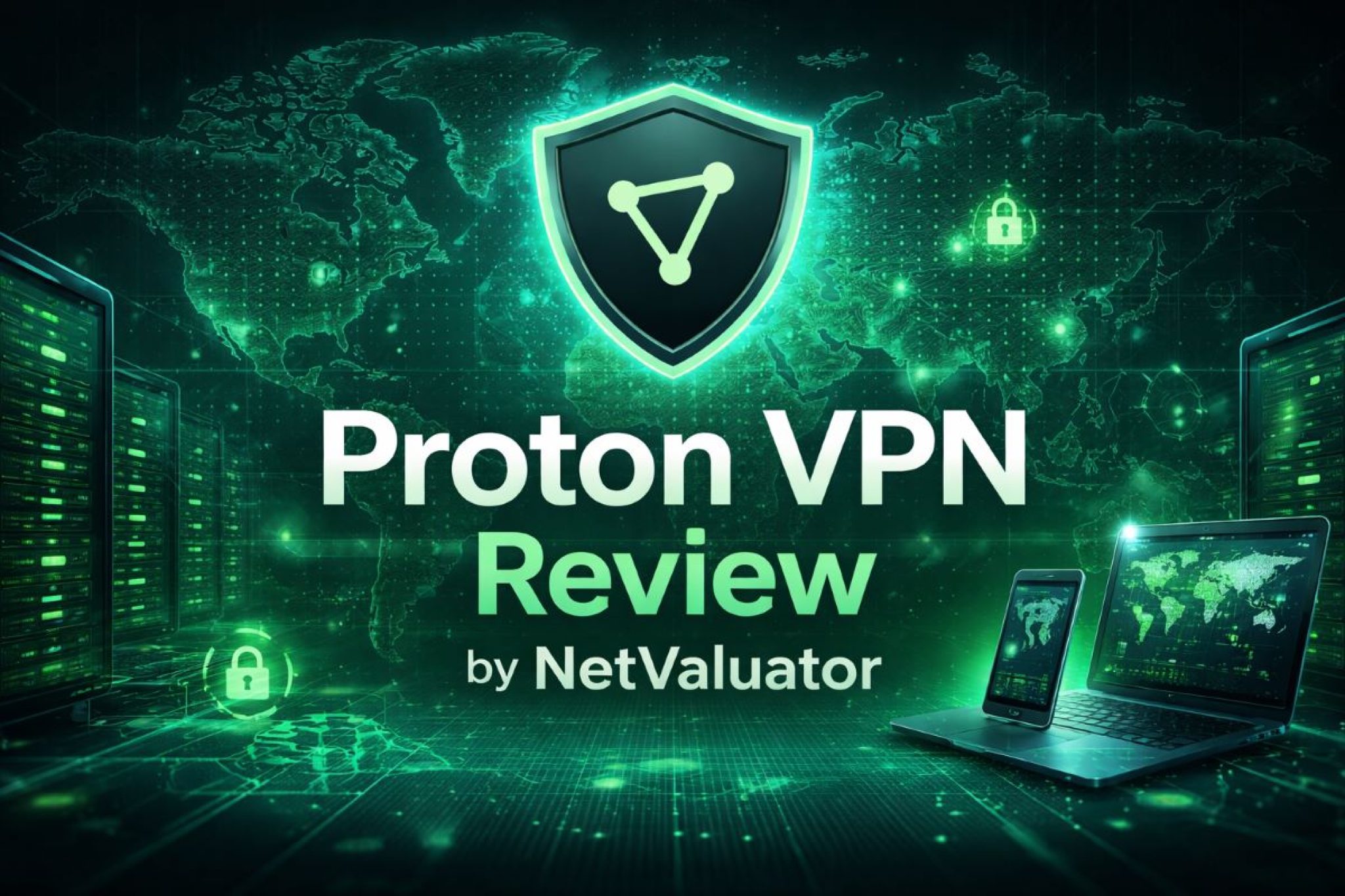 Proton VPN 評測 2026 – 評價、優點與缺點 - NetValuator (中文台灣)