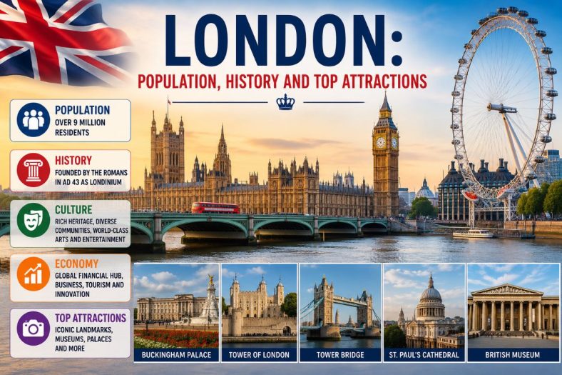 🇬🇧 Londres : population, histoire et principales attractions ...