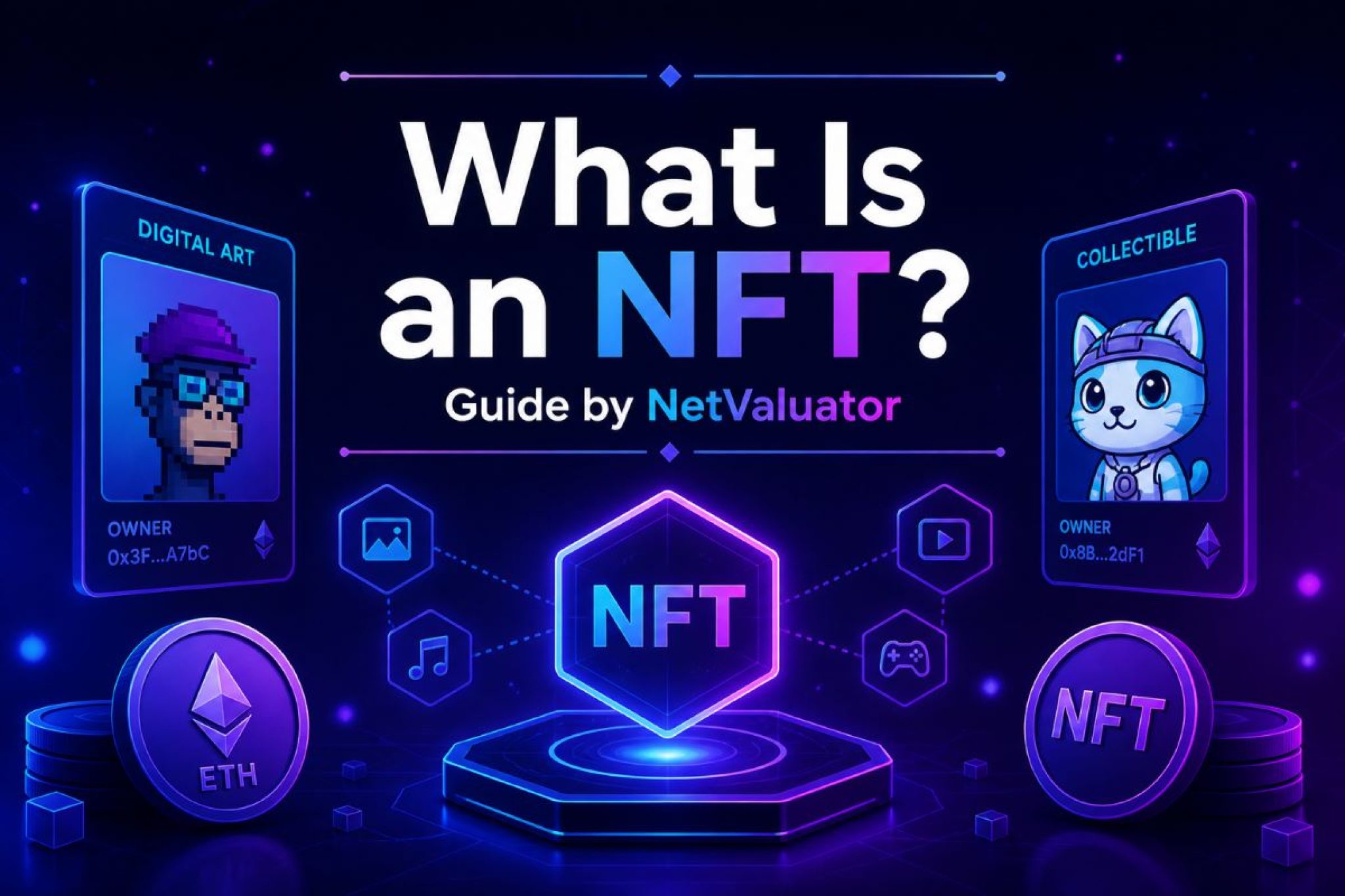 What Is an NFT? (Non-Fungible Token) - NetValuator